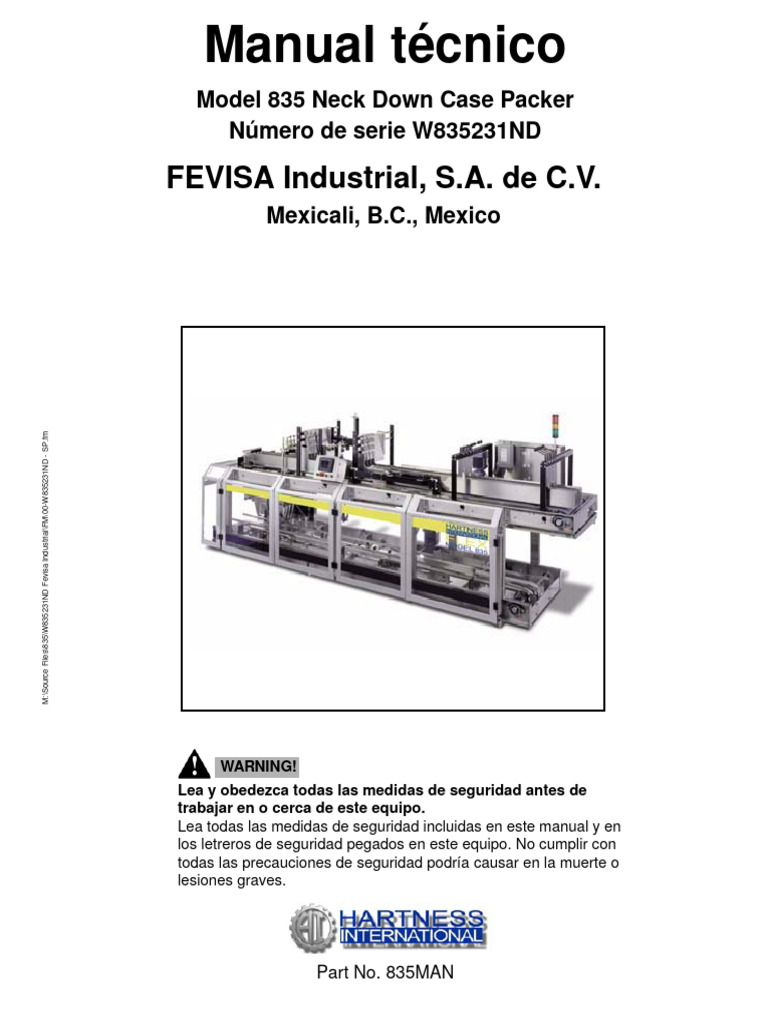 w835231nd - Fevisa Mex SP | PDF | Bienes manufacturados | Ingeniería ...