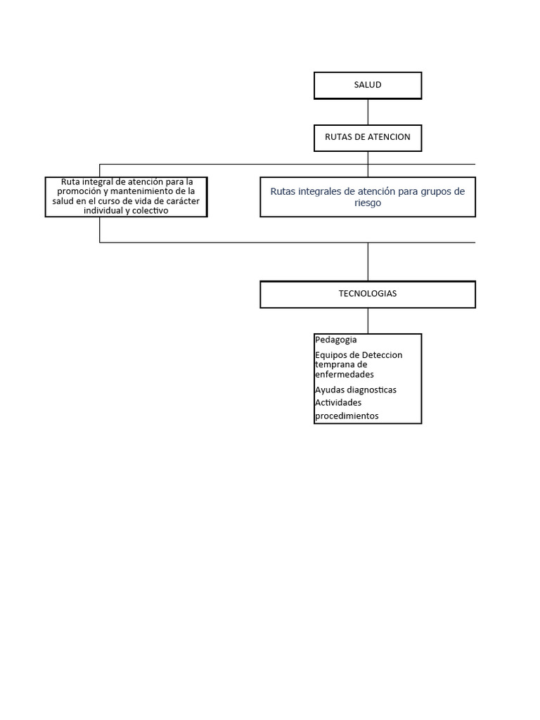 Rutas de Atención Integral en Salud | PDF | Ciencia y matemáticas