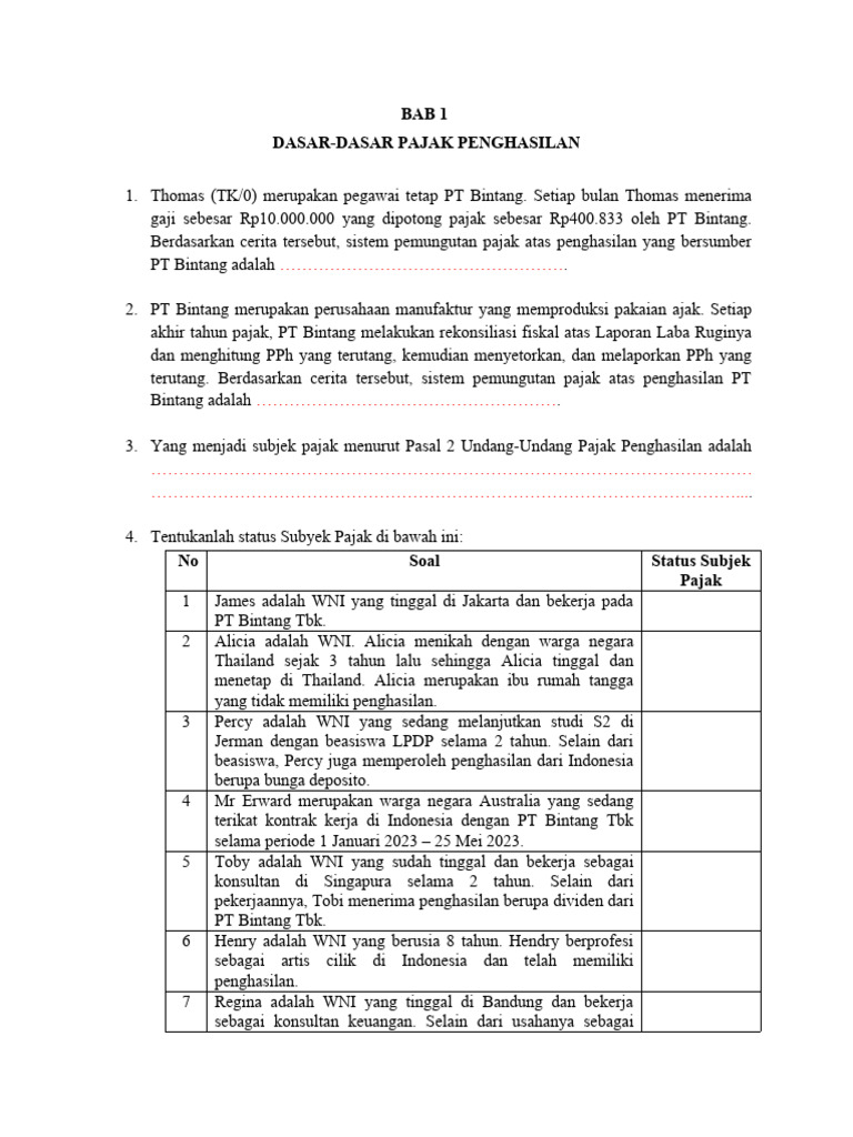 Responsi Modul UTS - Pertemuan 1 (Untuk Mahasiswa) | PDF | Bisnis