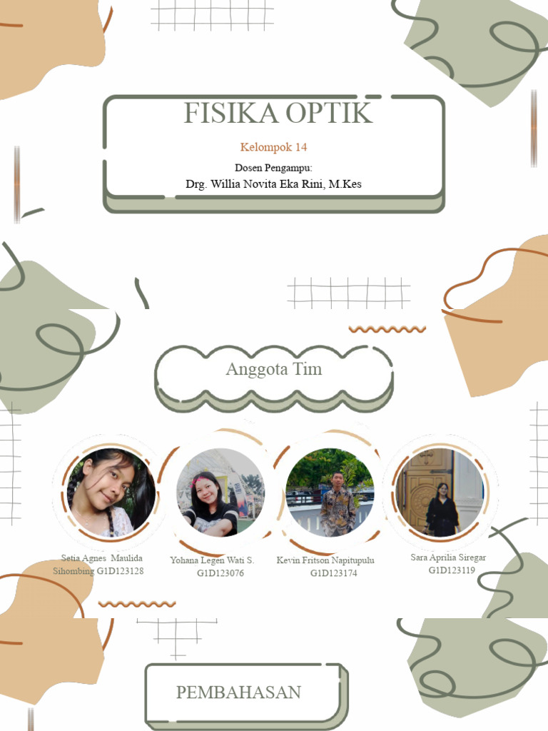 Fisika Optik Kelompok 14 | PDF