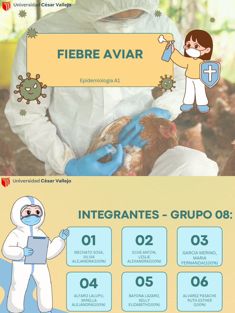 Gripe Aviar: Epidemiología y Prevención | PDF | Influenza | Influenza aviar