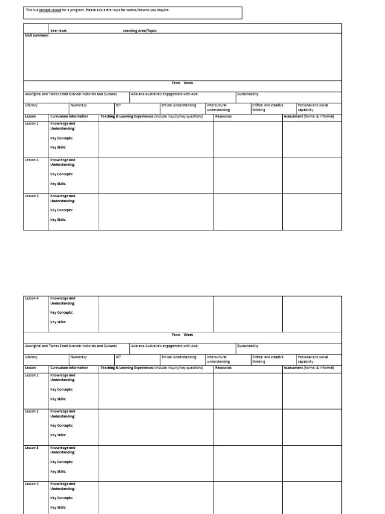 2023 Program Template | PDF