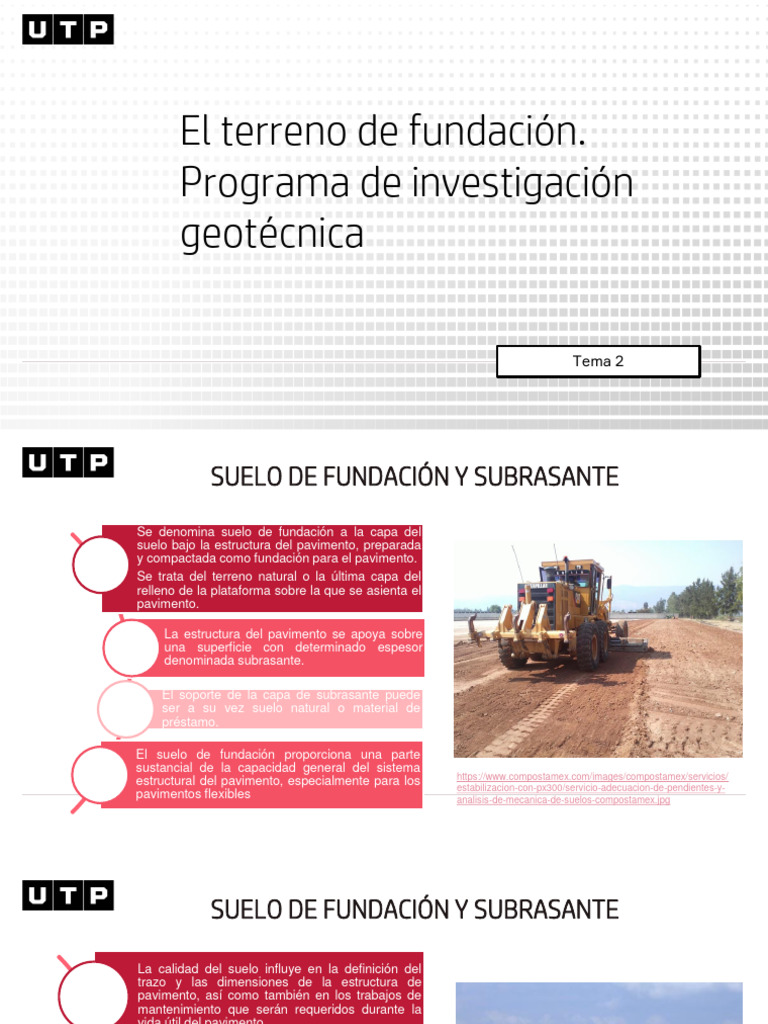 El Terreno de Fundación y Sub Rasante | Descargar gratis PDF | Ciencias ...
