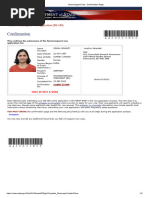 Immigrant Visa and Alien Registration - Confirmation Page | PDF ...
