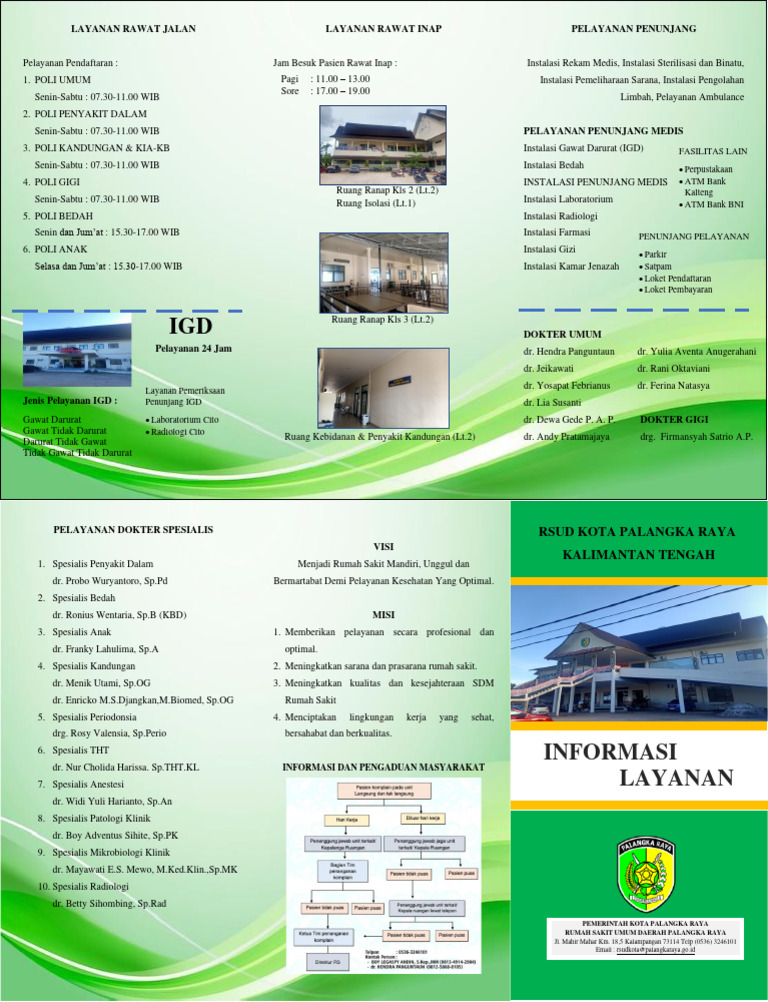Leaflet Pelayanan RS-1 | PDF