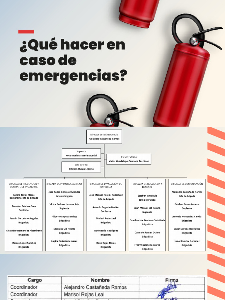 Que Hacer en Caso de Emergencias | PDF