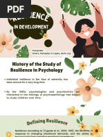 Garmezy's Resilience Theory Framework | PDF | Self-Improvement