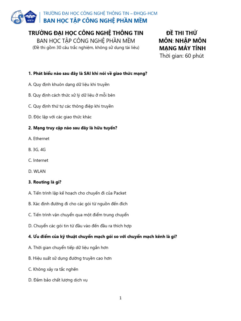 BHTCNPM Dethithu NMMMT GK1 2023 2024 | PDF