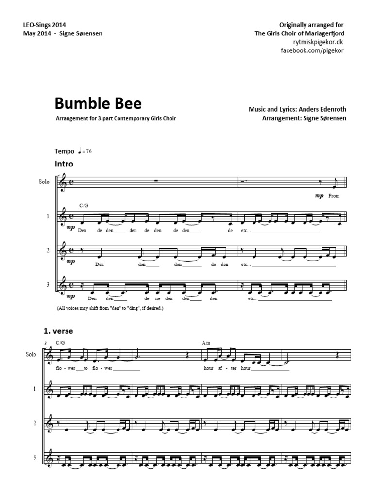 Bumble Bee | PDF