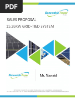 Work Contract Solar PV BOQ | PDF