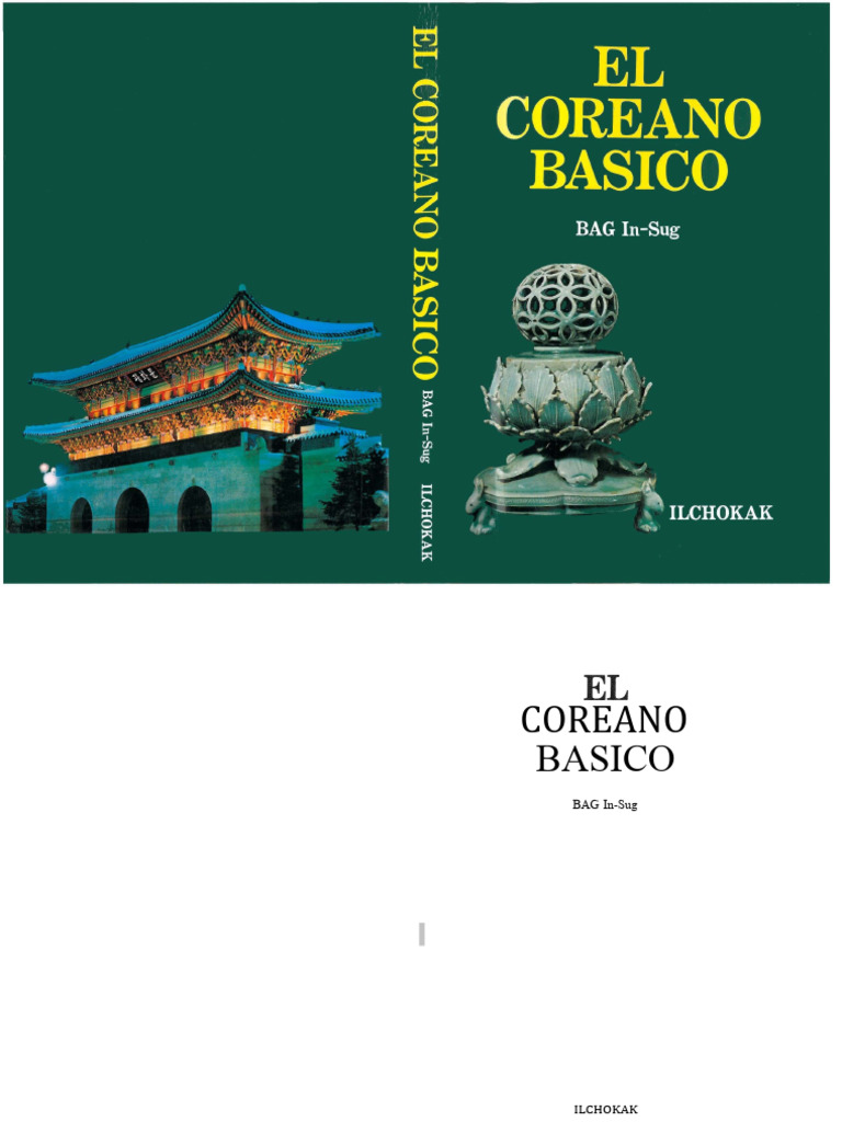 El Coreano Basico Bag In-Sug | PDF | Artes del Lenguaje y Comunicación ...