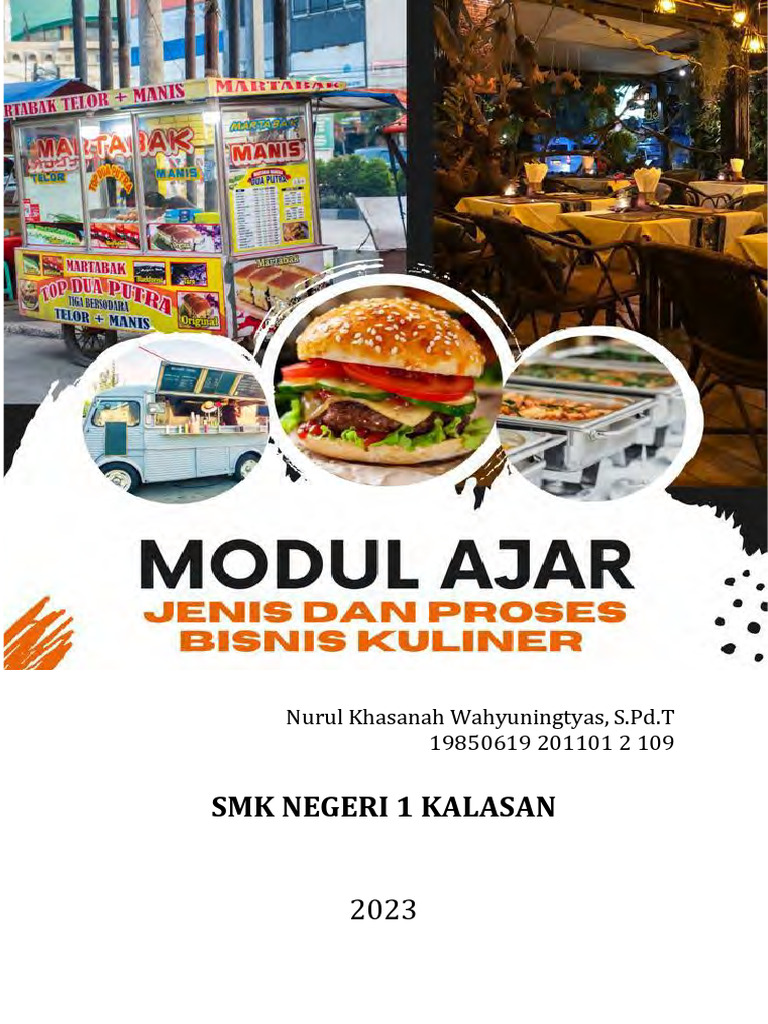 Modul Ajar Bisnis Kuliner | PDF Modul Ajar Bisnis Kuliner | PDF