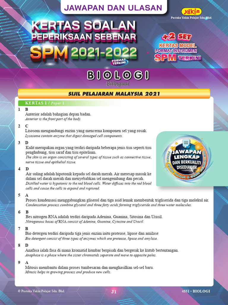 BIOLOGI JWP | PDF
