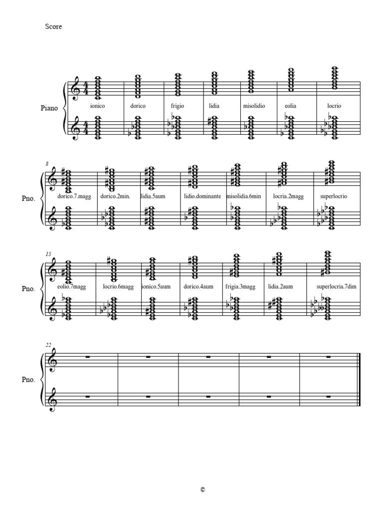 Scale Modal PDF | PDF