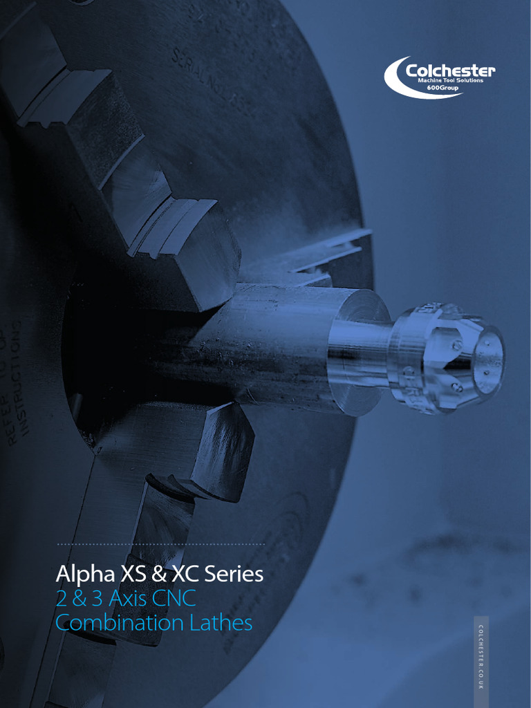 Colchester Alpha Brochure 2021 | PDF | Numerical Control | Metalworking