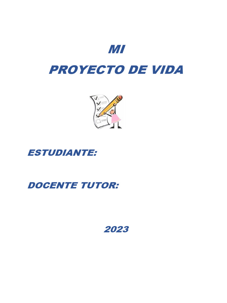Ejemplo de Proyecto de Vida | PDF | Amor | Tolerancia