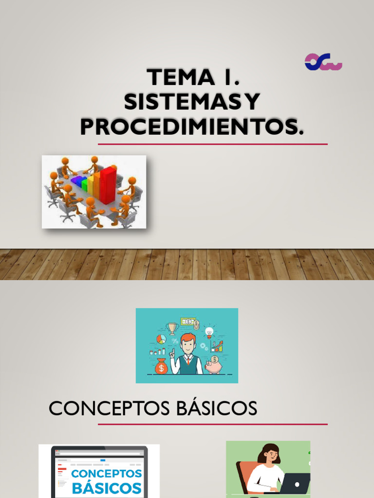 Conceptos Clave de Sistemas y Procedimientos | PDF