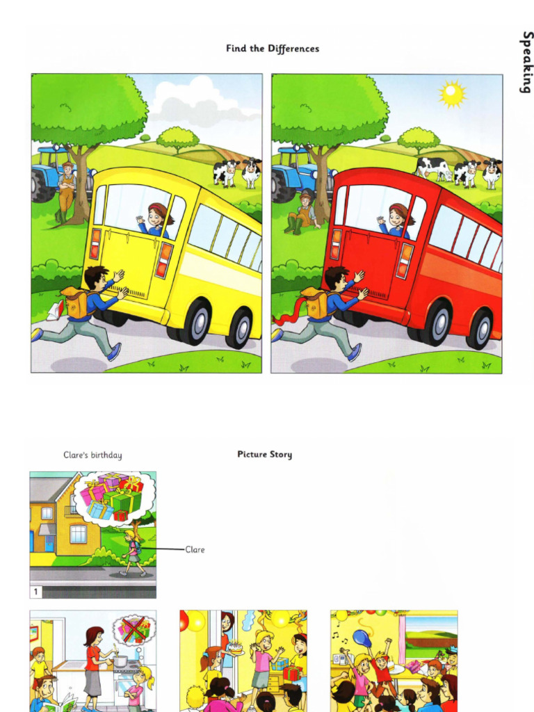 Pictures - Movers 2 Speaking Test | PDF