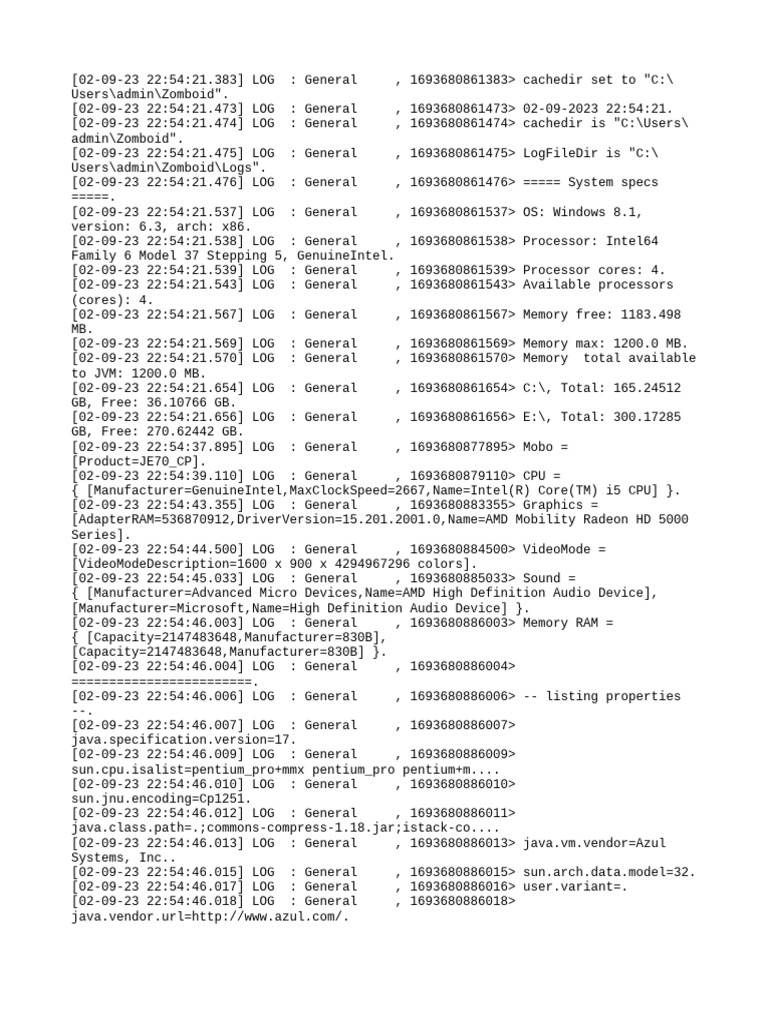 02 09 23 - 22 54 21 - DebugLog | PDF