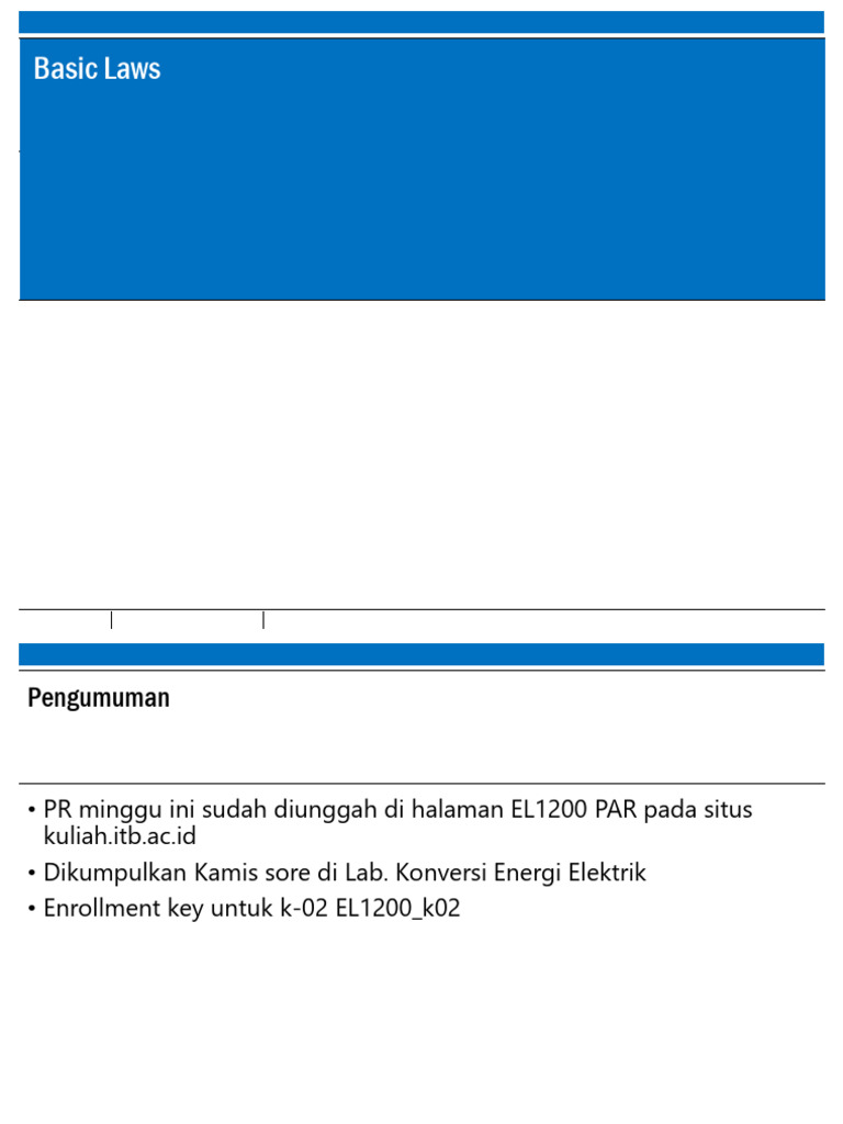 Module 2 Basic Laws | PDF