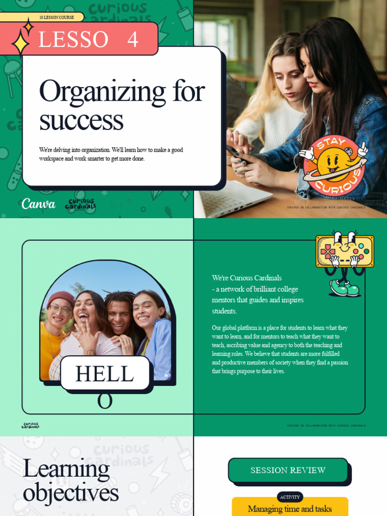 Silent Superpowers - Lesson 4 - Organizing For Success | PDF