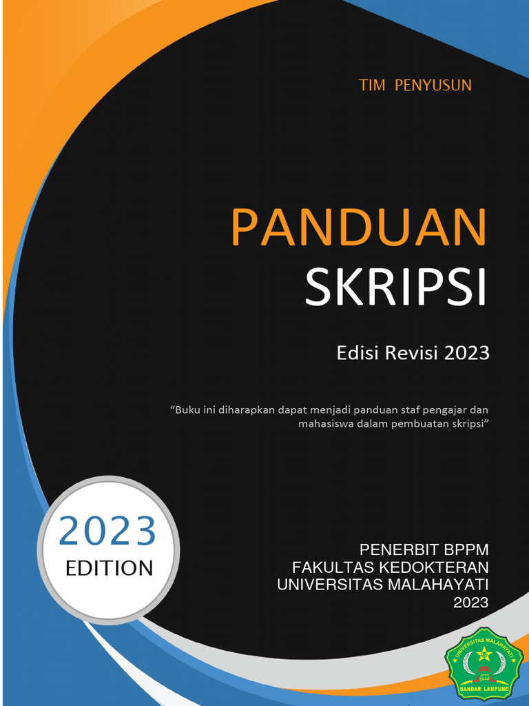 Buku Panduan Skripsi 2023 | PDF