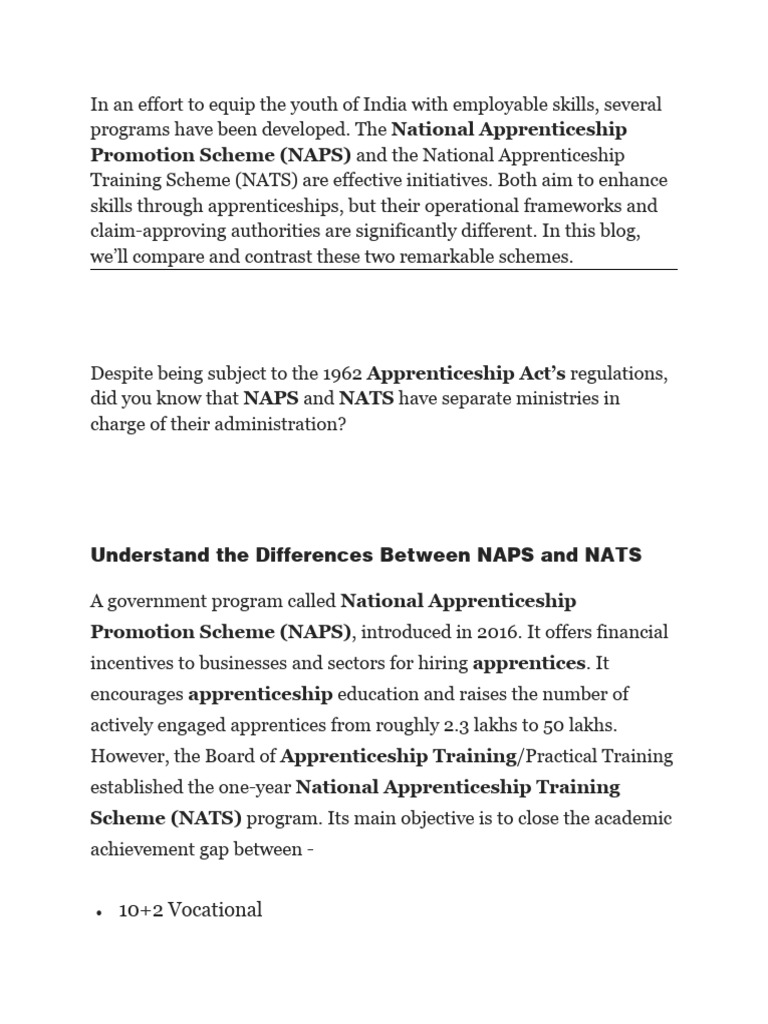 Naps and Nats Points To Add Web | PDF