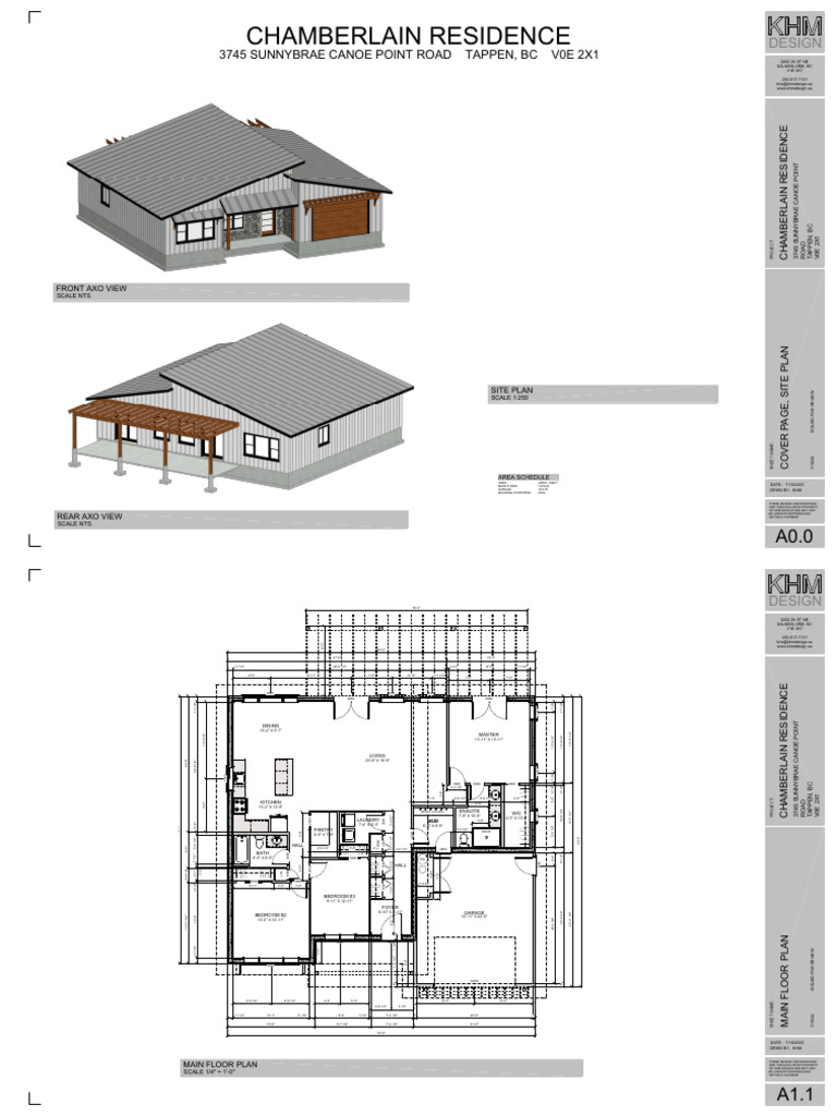 Chamberlain Floor Plan Elevs 7-18-23 | PDF