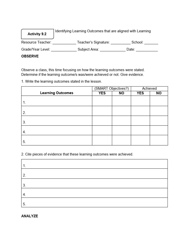FS 1 Activity 9.2 | PDF