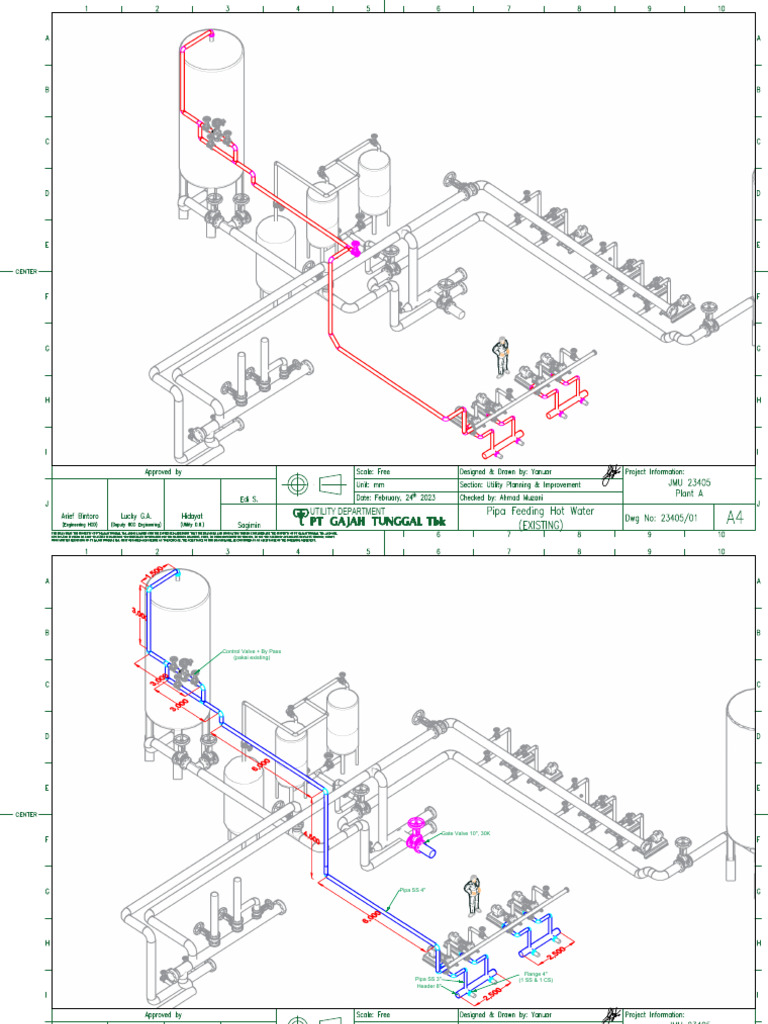 DRAWING JMU.23405 (Rev.0) | PDF