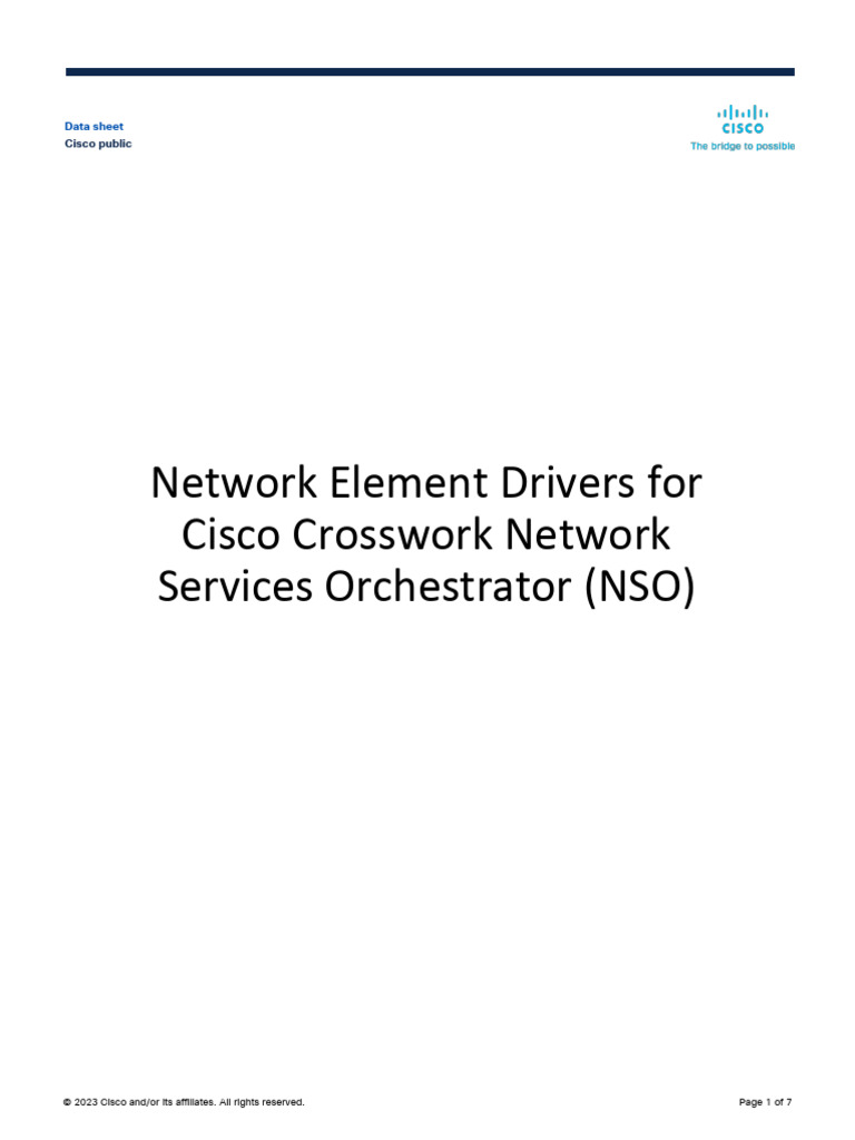 Datasheet c78 734669 | PDF | Computer Network | Computing