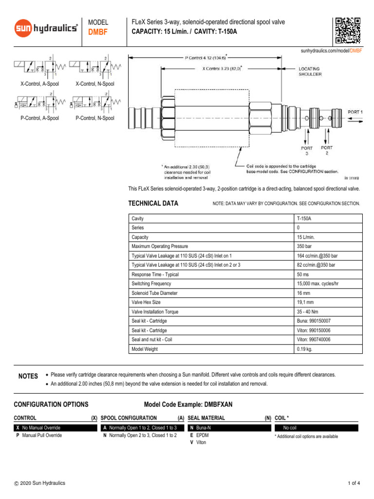 DMBF Solenoid-Operated Valve Overview | PDF | Valve | Manufactured Goods