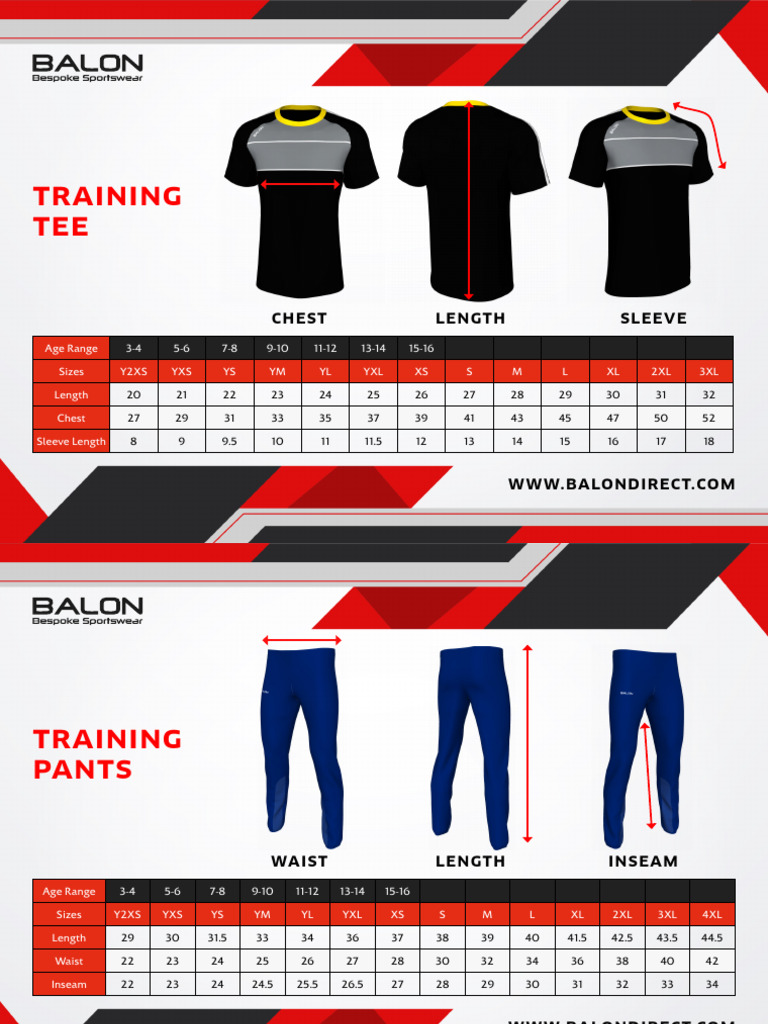 Sizing Chart | PDF | Clothing | Fashion