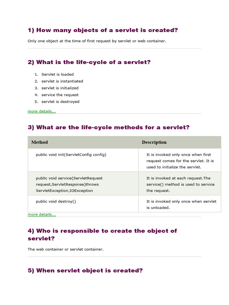 Servlets Pdf