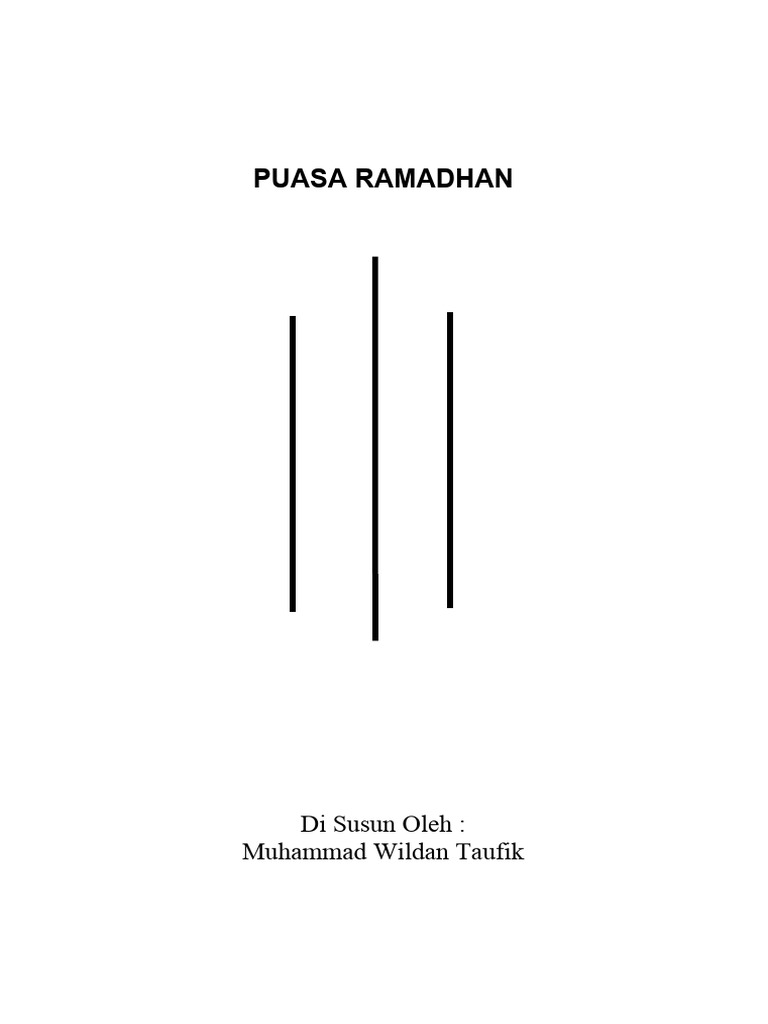 Makalah Puasa Ramadhan | PDF | Agama & Spiritualitas
