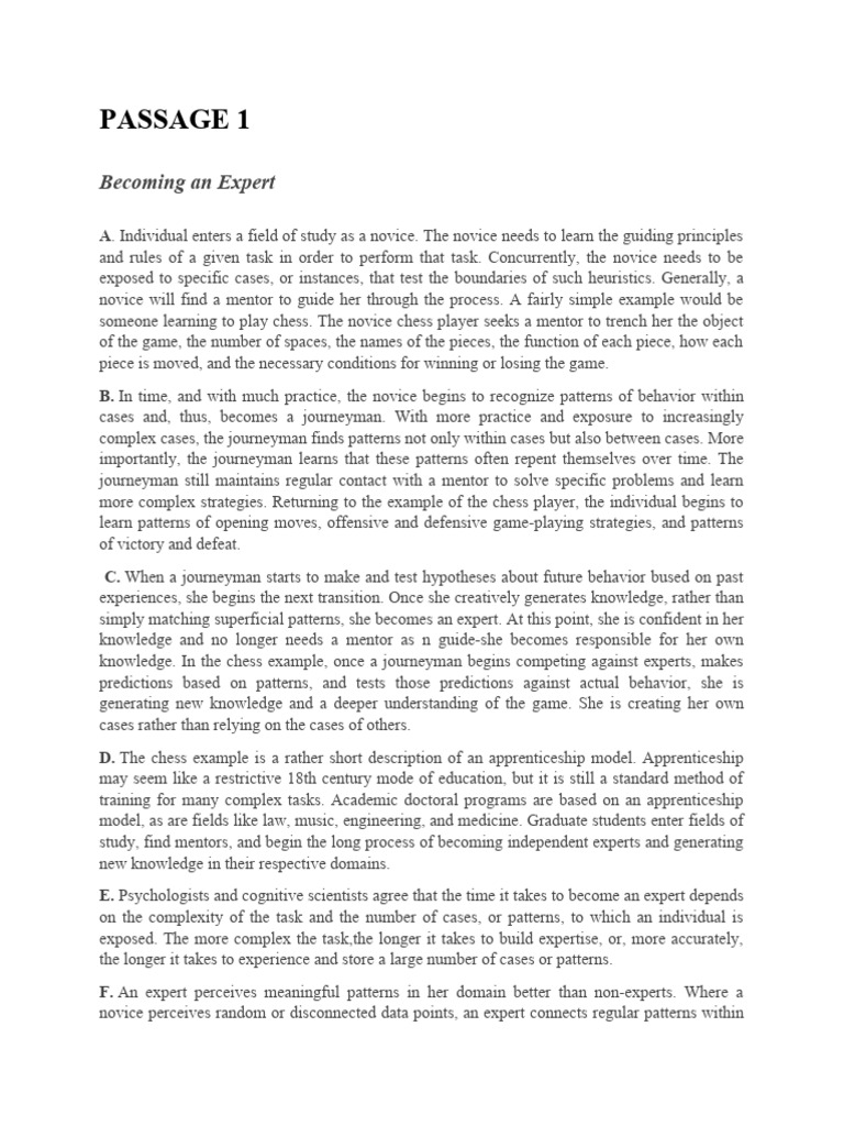 RT Reading | PDF | Expert | Prices