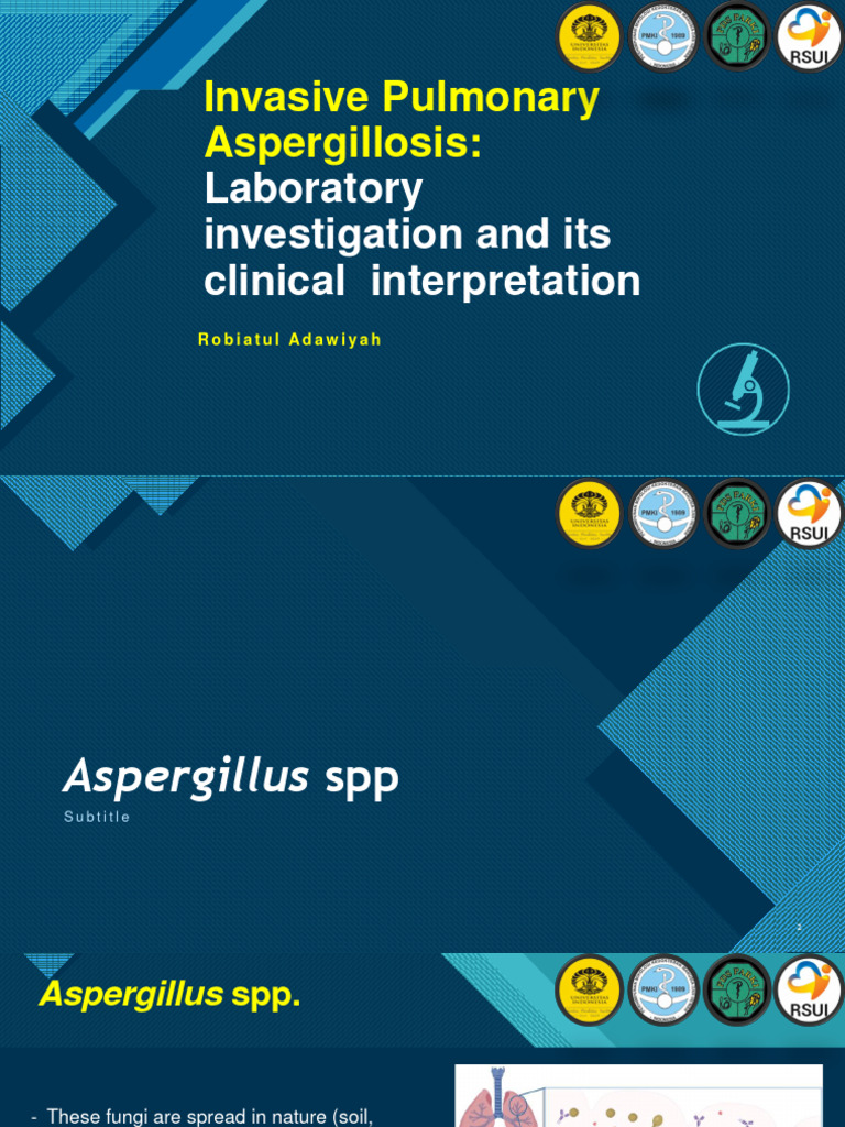 Invasive Pulmonary Aspergillosis Laboratory Investigation and It's ...