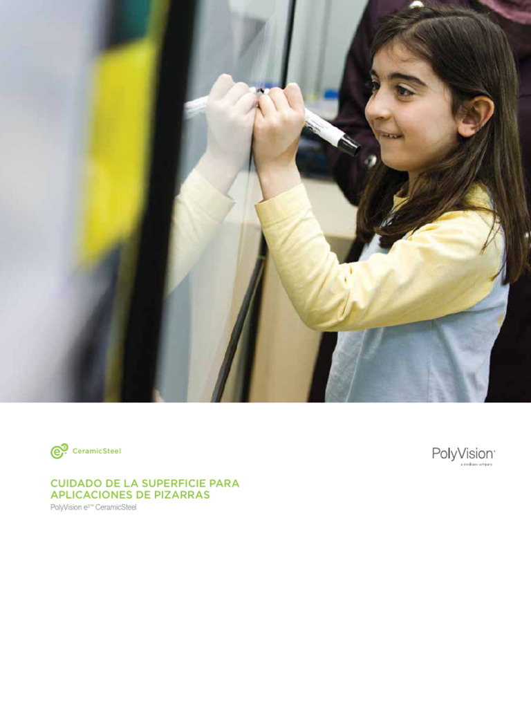 2014 Polyvision E3 Ceramicsteel Markerboard Care | PDF