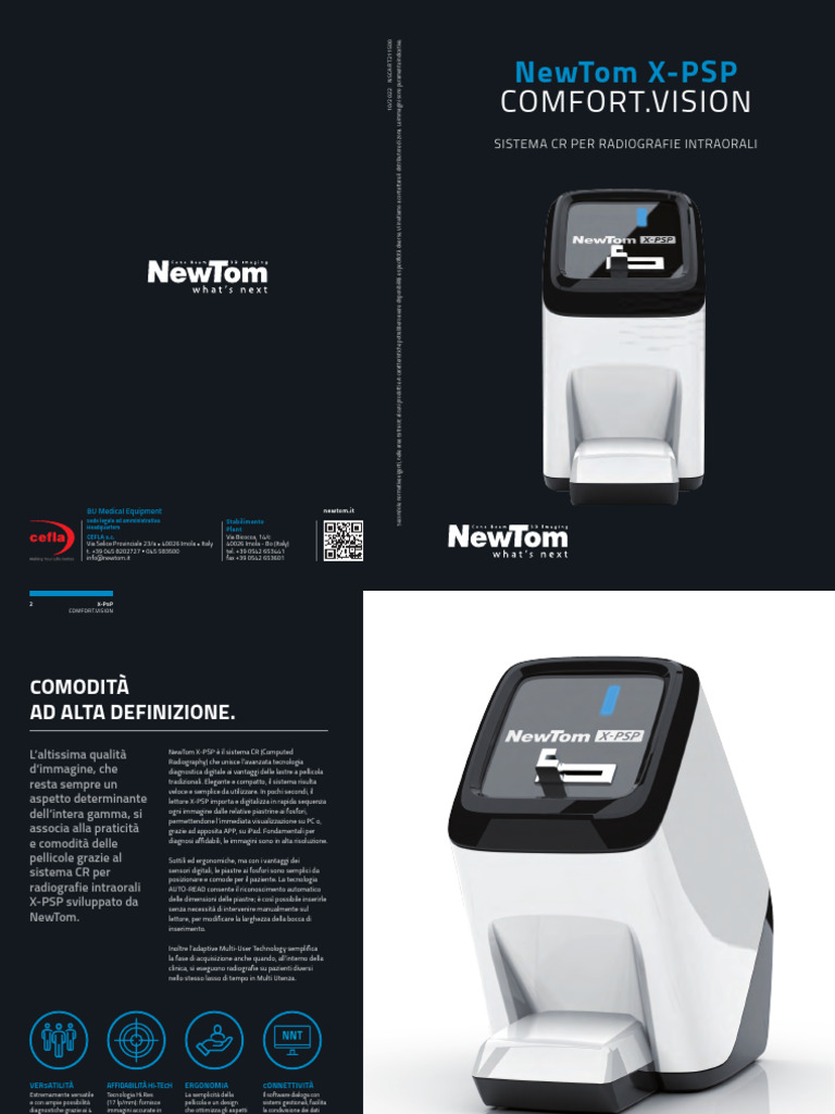 NewTom DENT X-PSP Scanner Fosfori 2022 IT B9hY8TV | PDF