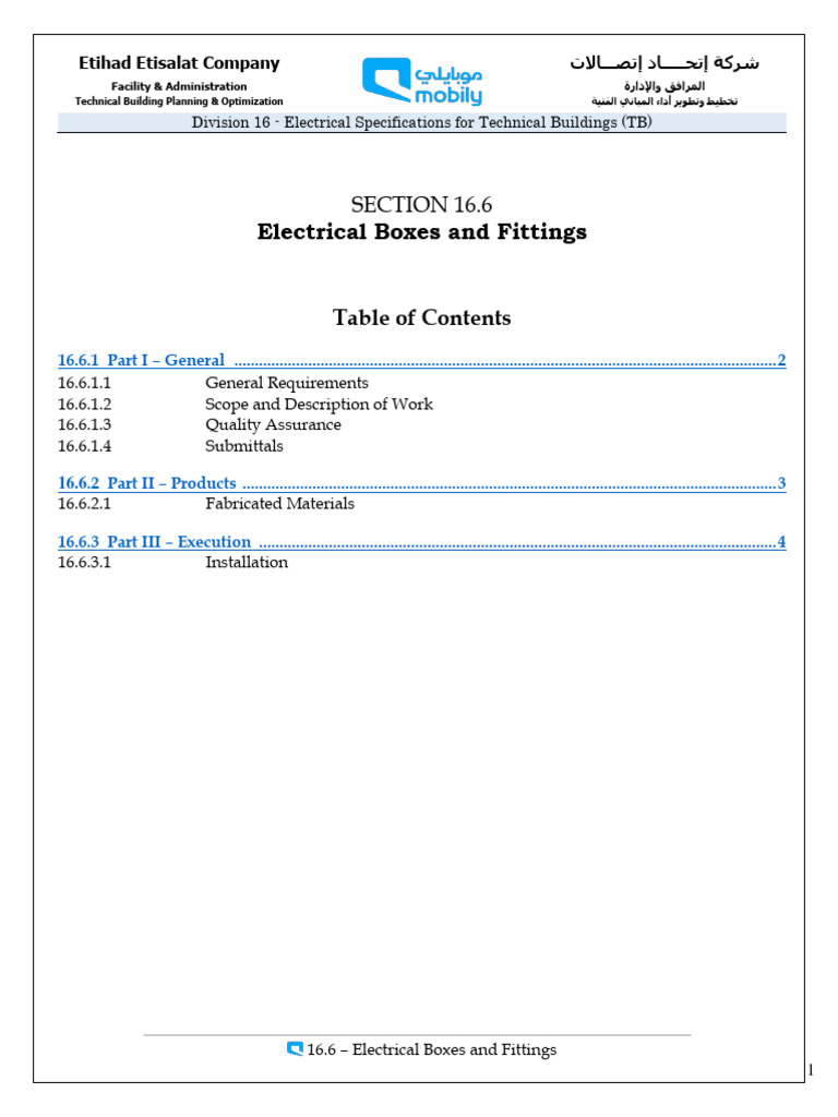16.6 - Electrical Boxes and Fittings | PDF | Screw | Electrical Wiring