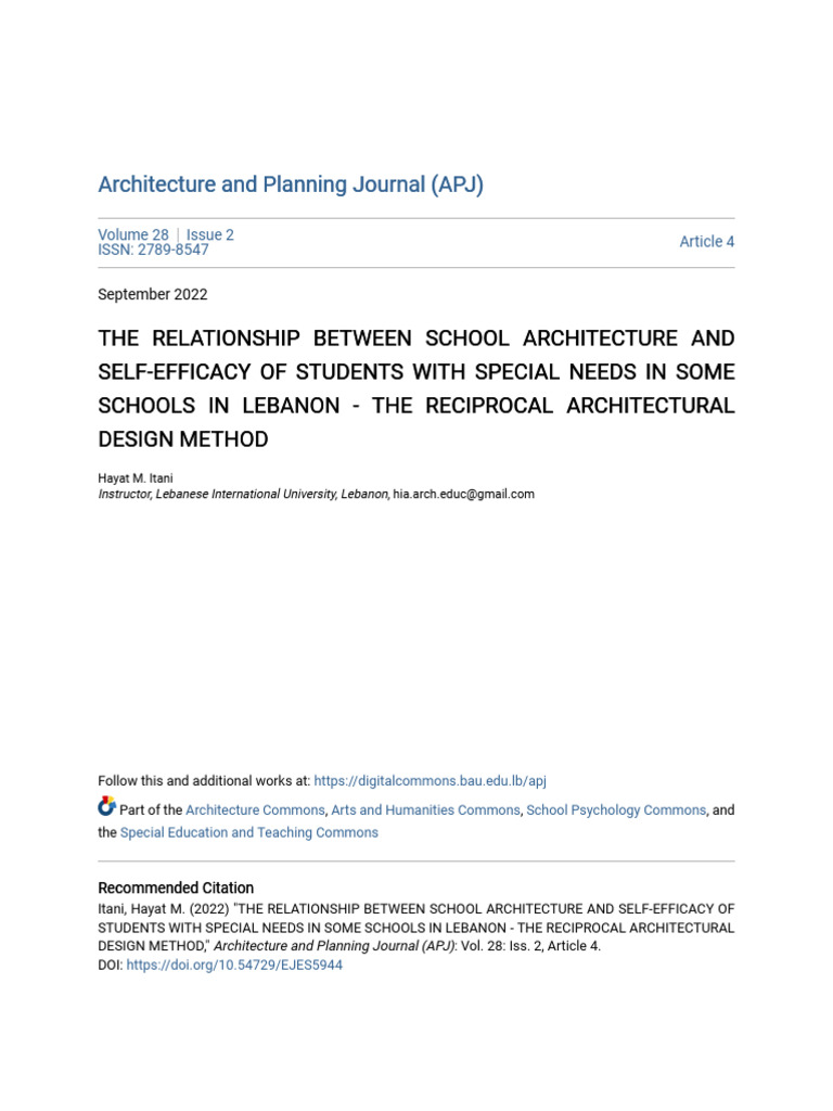 The Reciprocal Design Method in Education Buildings | PDF | Statistics ...