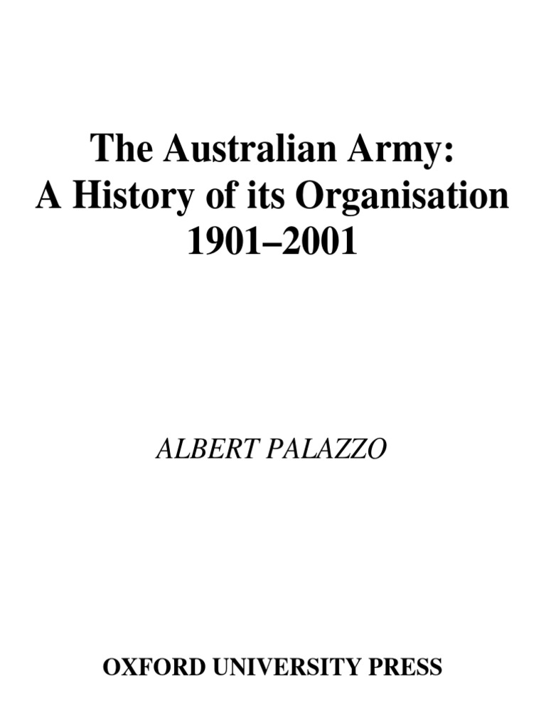 The - Australian - Army | PDF