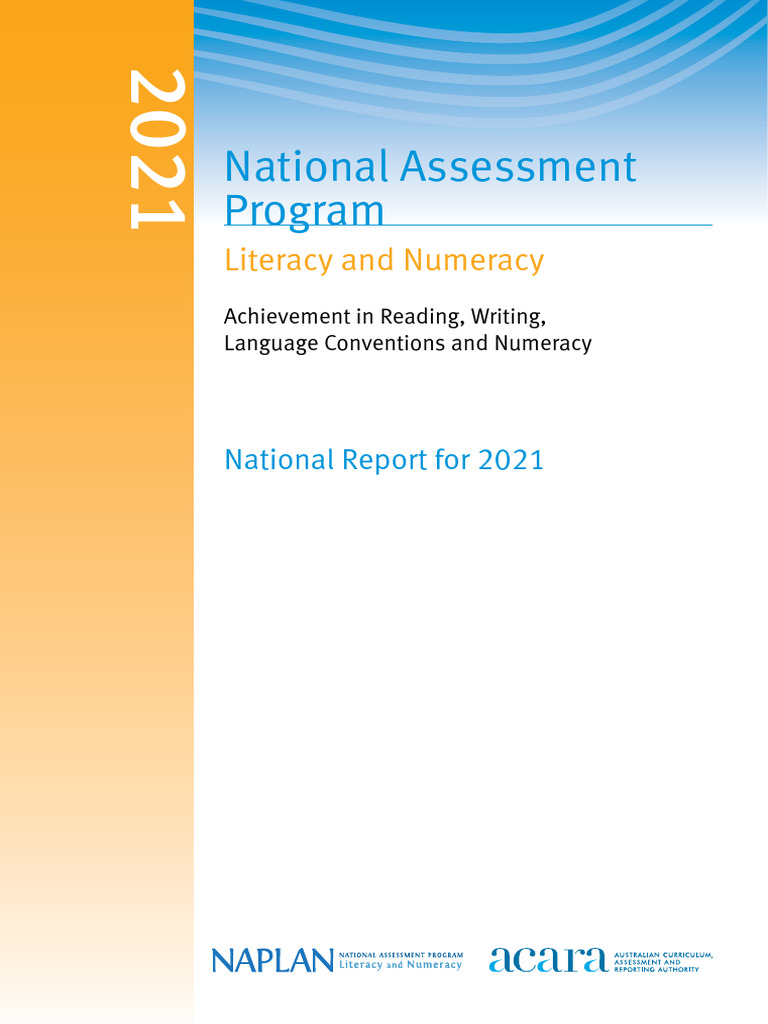 2021 Naplan National Report | PDF