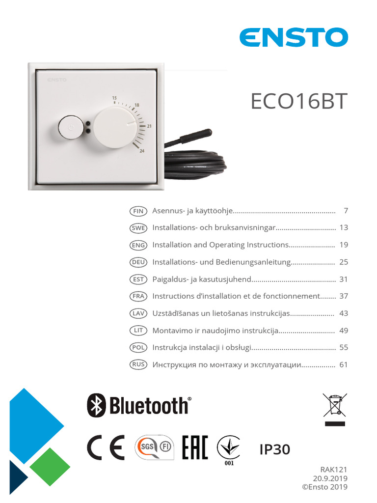 Eco 16 BT | PDF