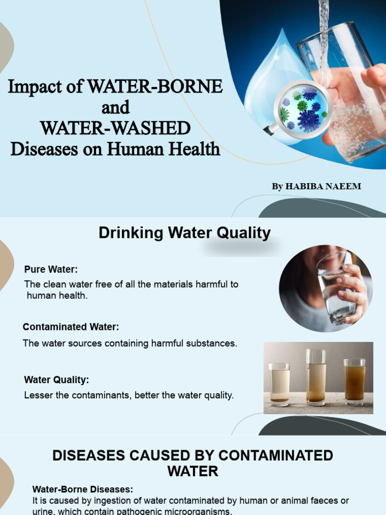 Water-Borne and Water-Washed Diseases | PDF | Diarrhea | Immunology