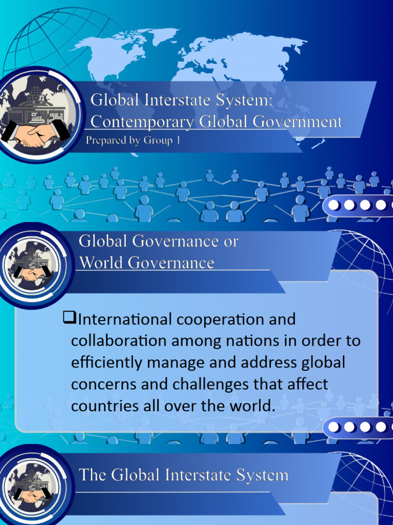 Global Interstate System: Contemporary Global Government: Prepared by ...