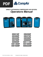 Screw Air Compressor User Manual | PDF | Electric Motor | Valve