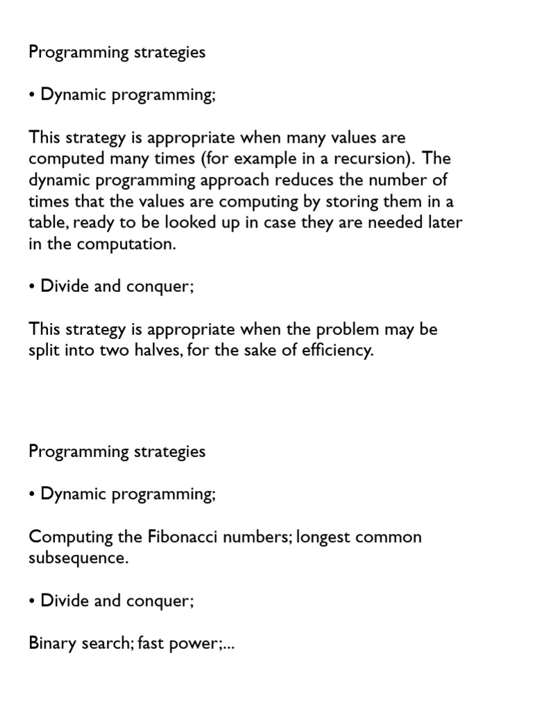 Dynamic Programming - Longest Common Subsequence (LCS) | PDF