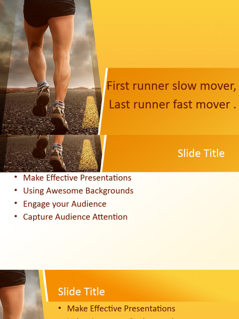 Jogging Template 16x9 | PDF | Home & Garden