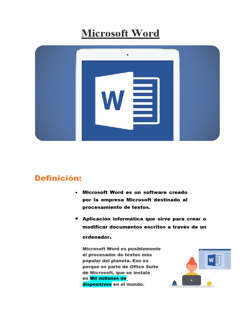 Trabajo de Microsoft Word | PDF | Microsoft Word | Microsoft